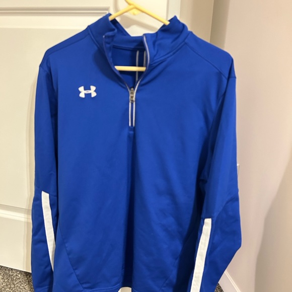 Under Armour | Jackets & Coats | Royal Blue Quarterzip | Poshmark